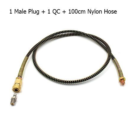 PCP Stainless Steel 8MM Male Plug Quick Coupler Connector M10*1 Male ...