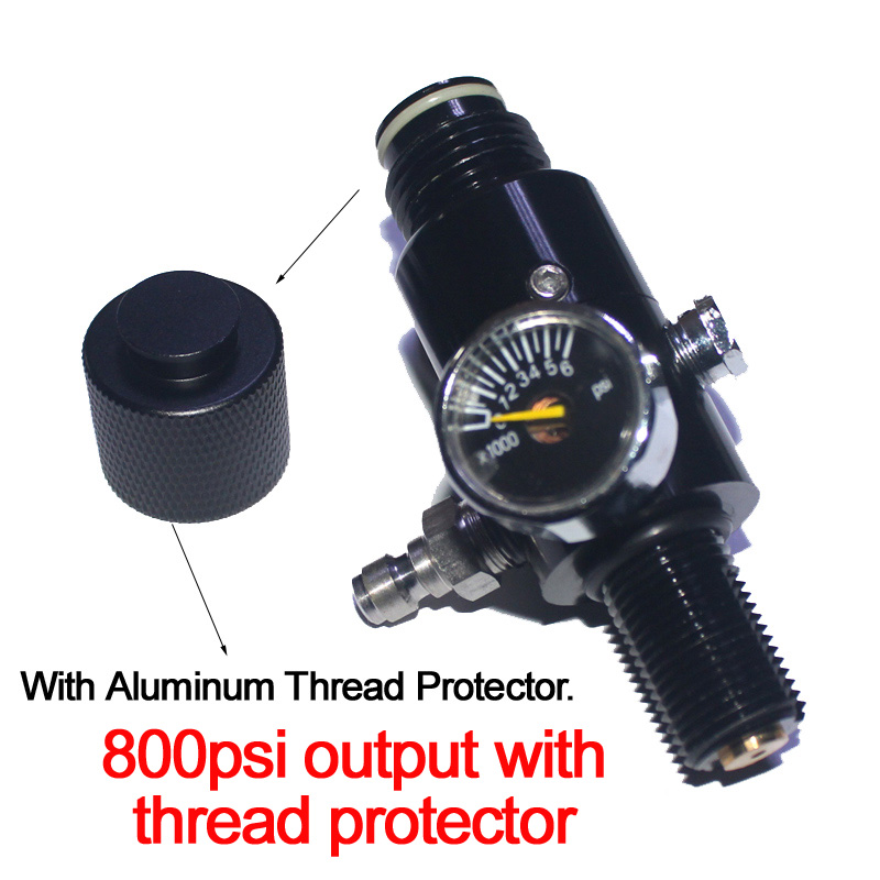 PCP cylinder shooting 4500PSI Air Tank Regulator Output Pressure 800psi ...