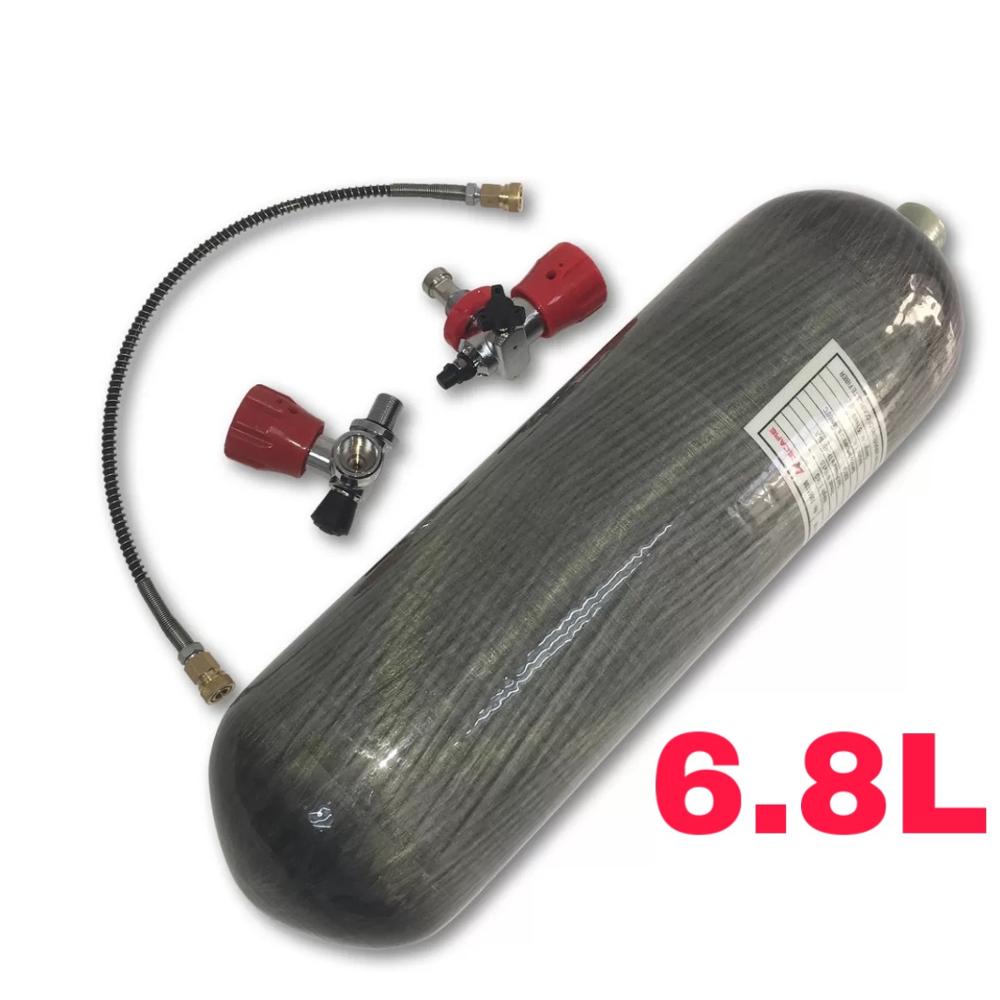 3L/6.8L/9L CE Carbon Fiber Pcp scuba Tank 4500psi | PCP Mart