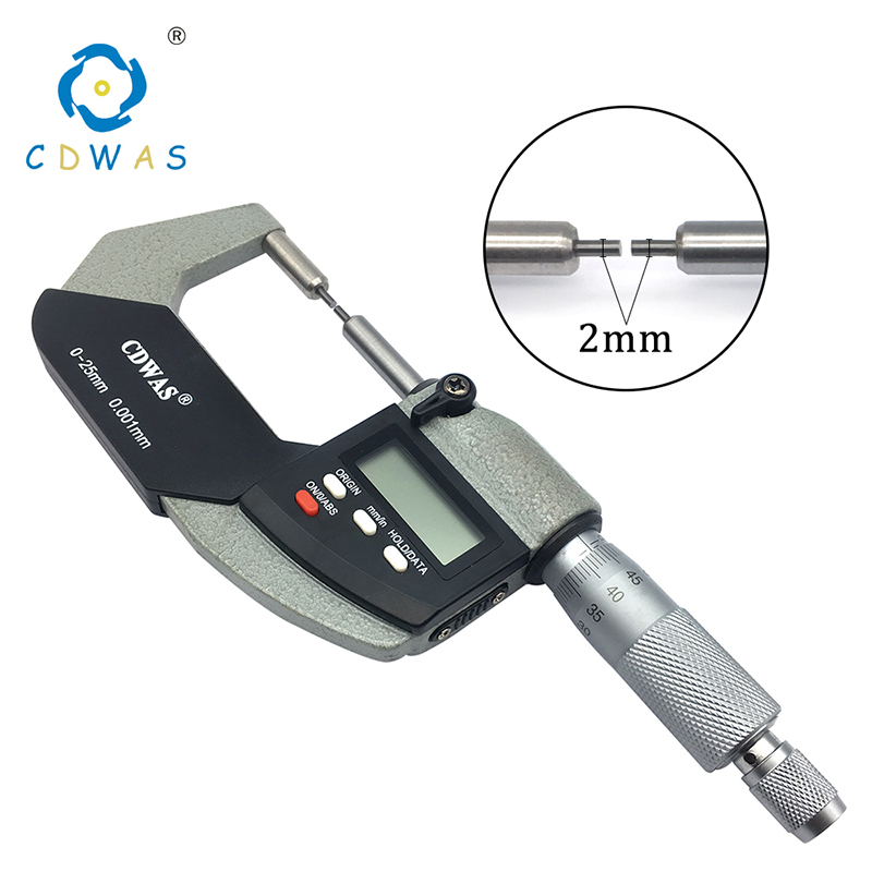 PCP Digital Micrometer 0-22mm - Digital Display, Accurate Measurement