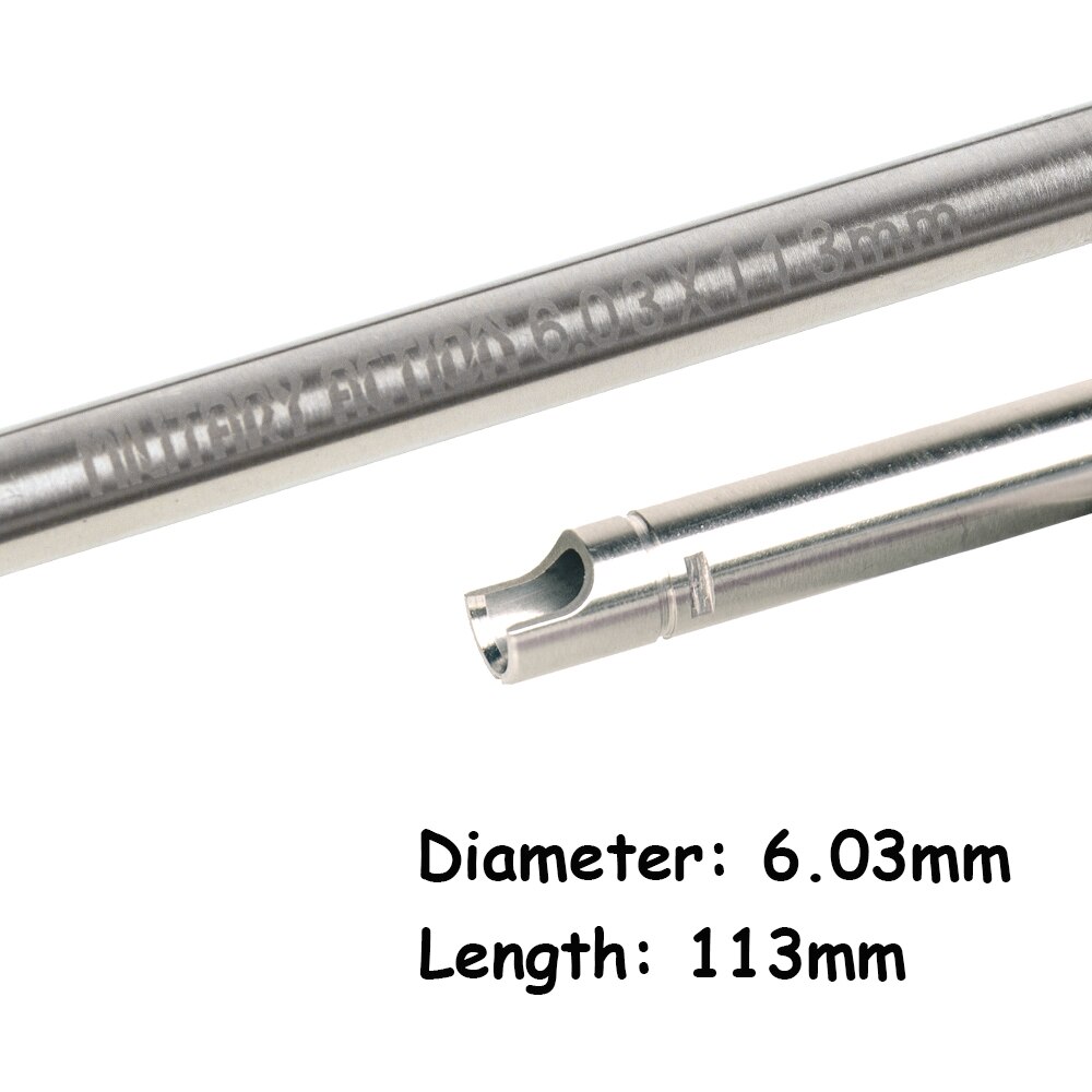 PCP Airsoft GBB Inner Barrel, CNC Stainless Steel Precision | PCP Mart