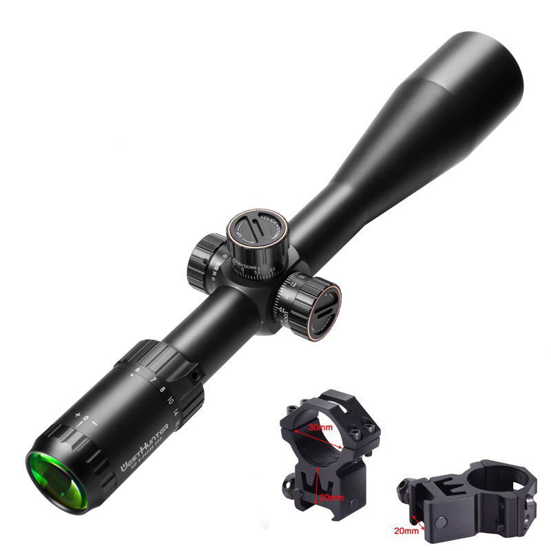 WESTHUNTER HD 6-24X50 FFP Tactical Scope First Focal Plane Hunting ...