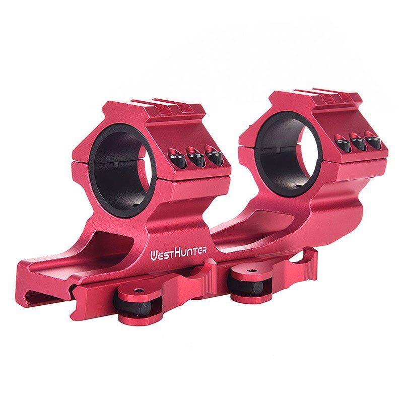 Quick Release Scope Mount 1"/30mm Dual Rings Hunting Accessories 20mm ...