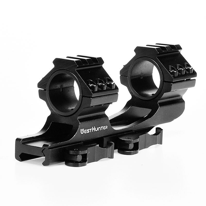 Quick Release Scope Mount 1"/30mm Dual Rings Hunting Accessories 20mm ...